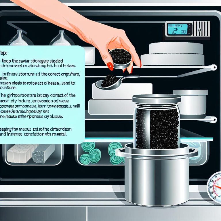 How to Properly Store Caviar for Maximum Freshness
