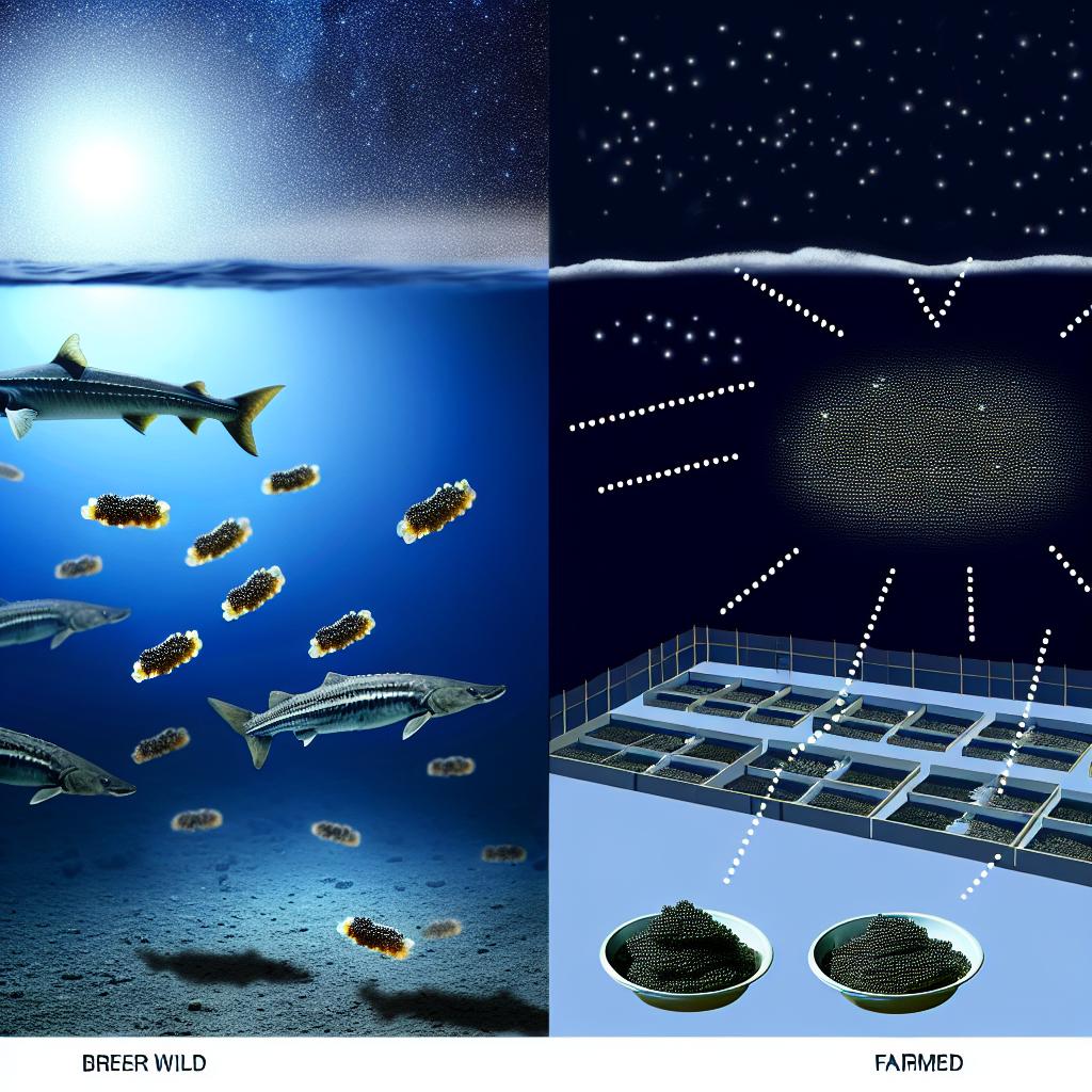 The Difference Between Wild and Farmed Caviar